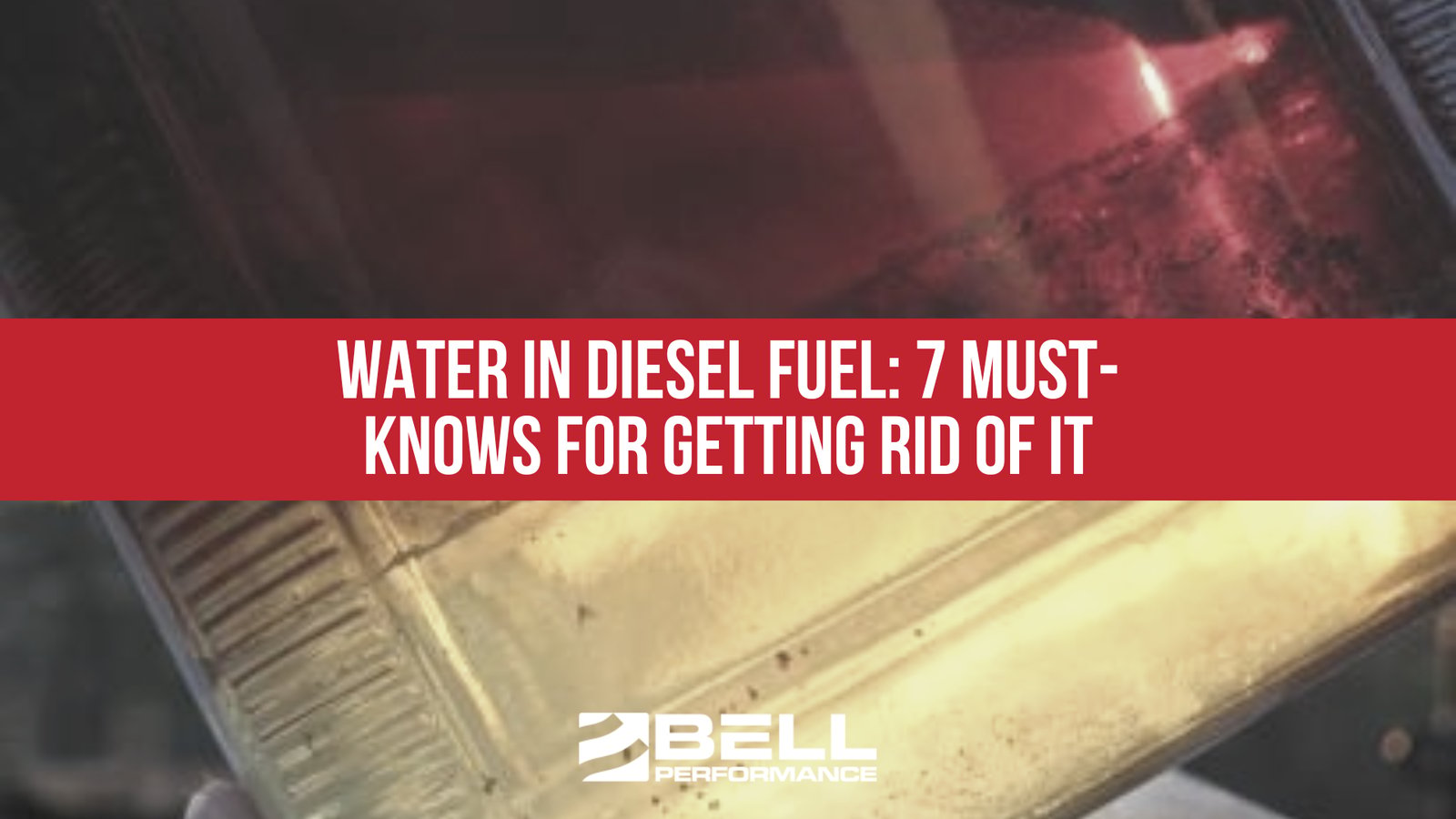 Water in Diesel Fuel: 7 Must-Knows For Getting Rid of It